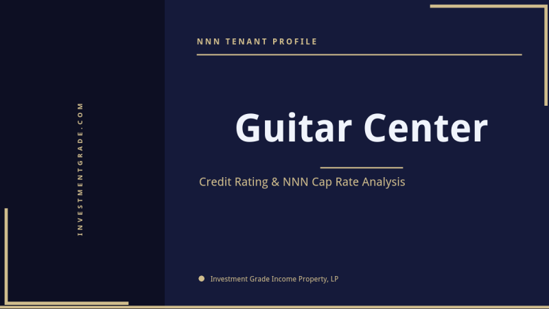 Guitar Center Credit Rating & NNN Cap Rate Analysis (2026)