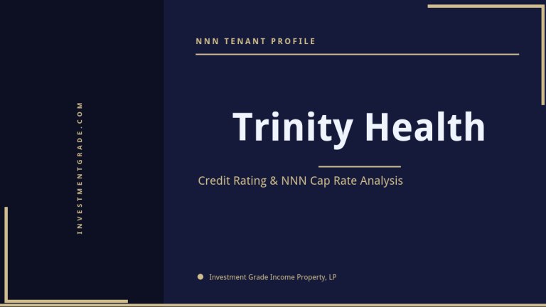 Trinity Health Credit Rating & NNN Cap Rate