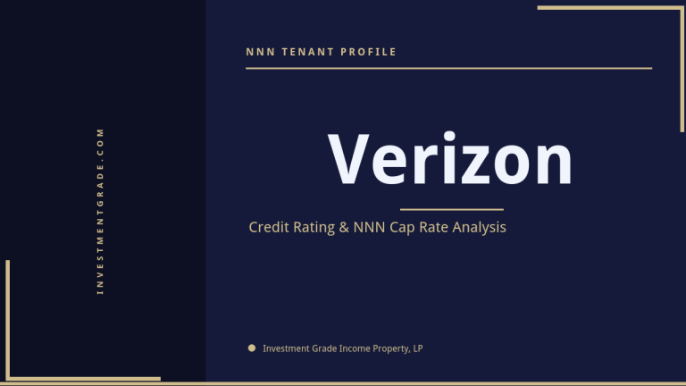 Verizon Credit Rating & NNN Cap Rate (2026)