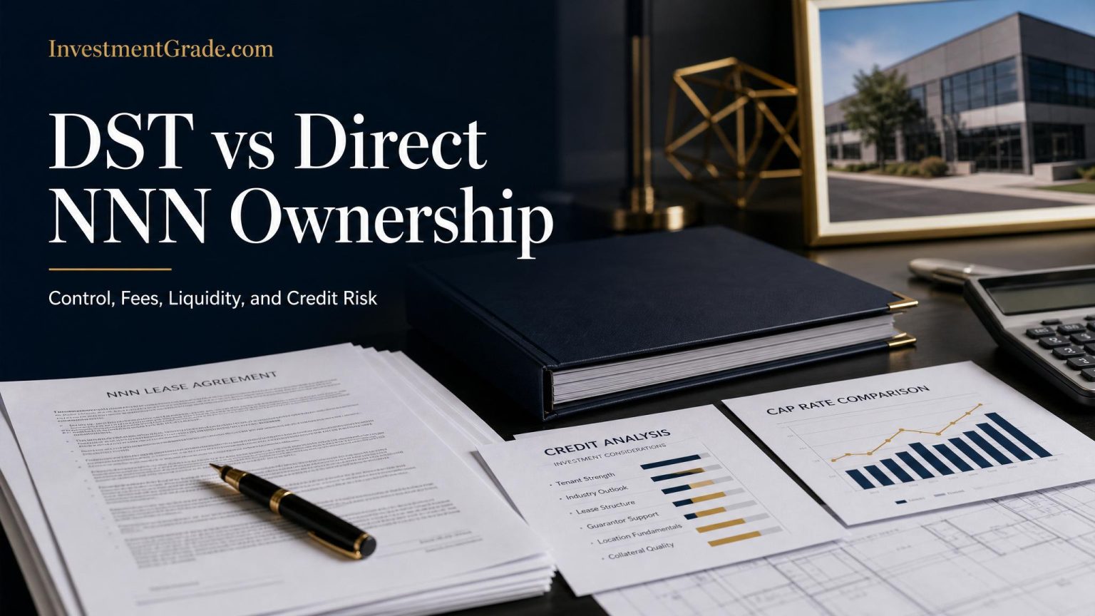 DST vs Direct NNN Ownership: Control, Fees, Liquidity, and Credit Risk